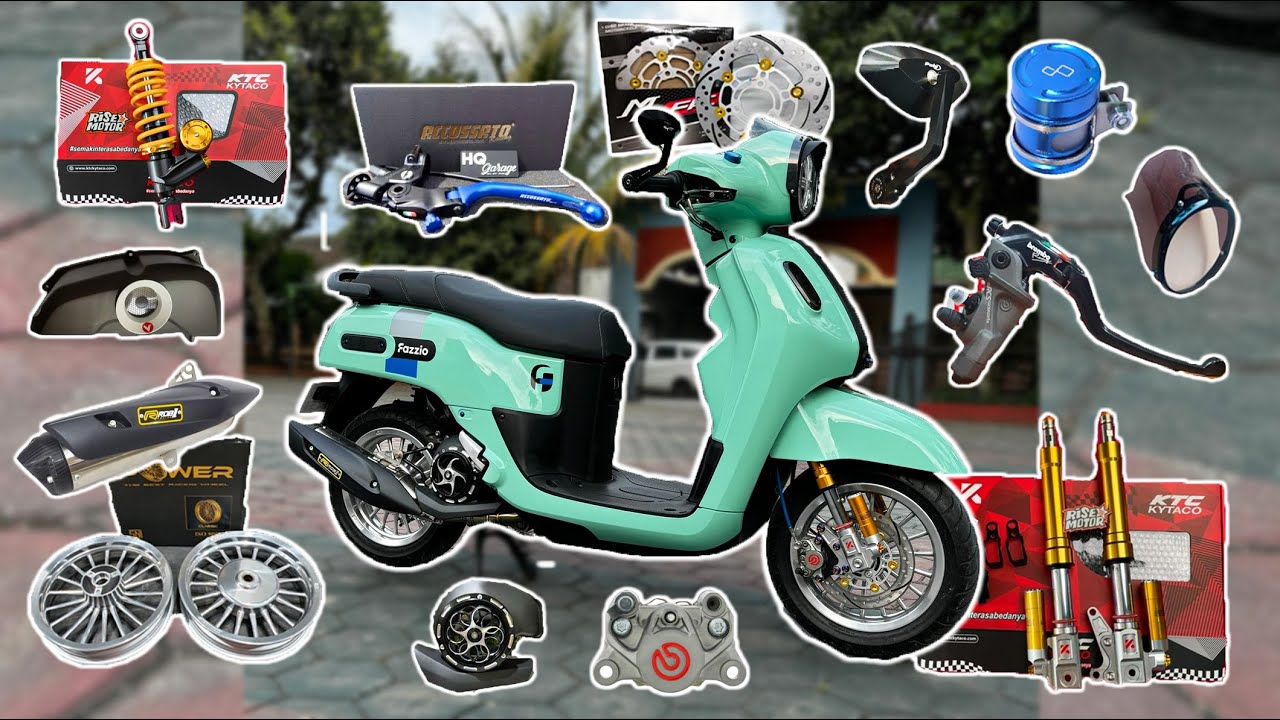 Modif Fazzio Hedon!! Racing Look Ganti Brembo USD KYTA Rob1 dll - YouTube