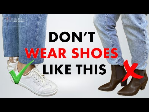 DO'S AND DON'TS | SHOES TO WEAR WITH STRAIGHT LEG JEANS