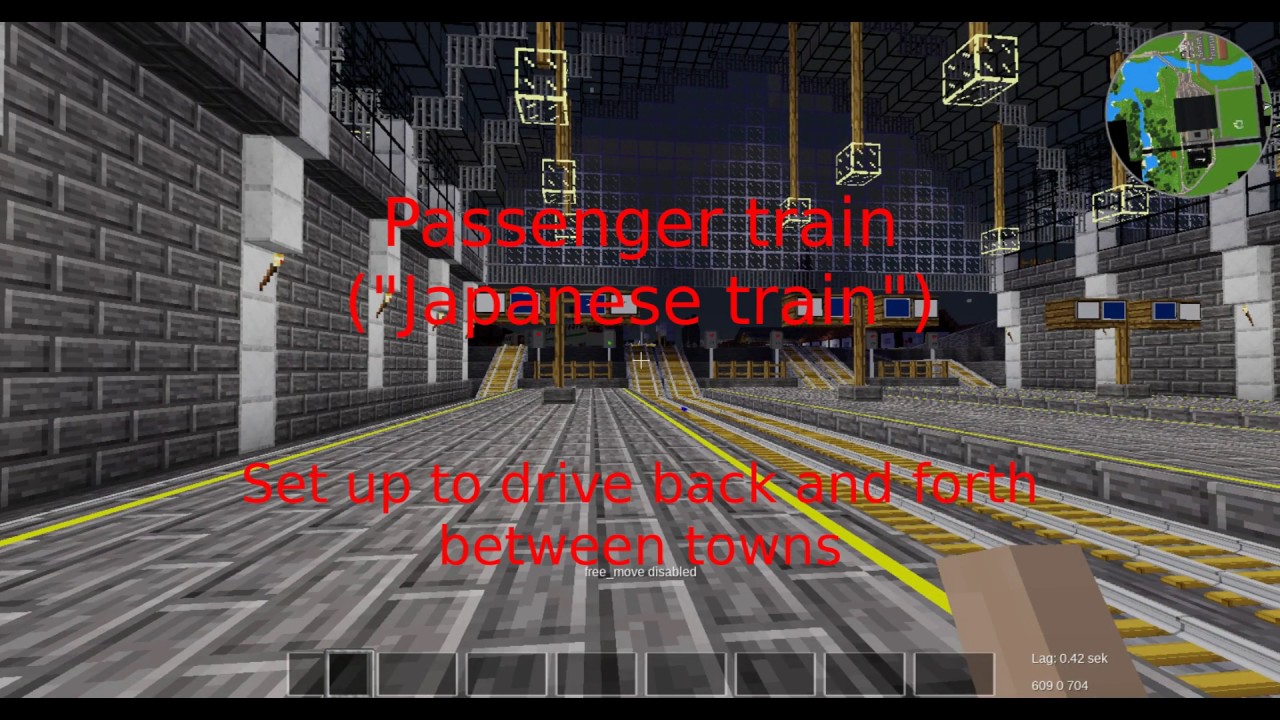 Minetest Mod: Advanced Trains [advtrains] Demo Video - YouTube