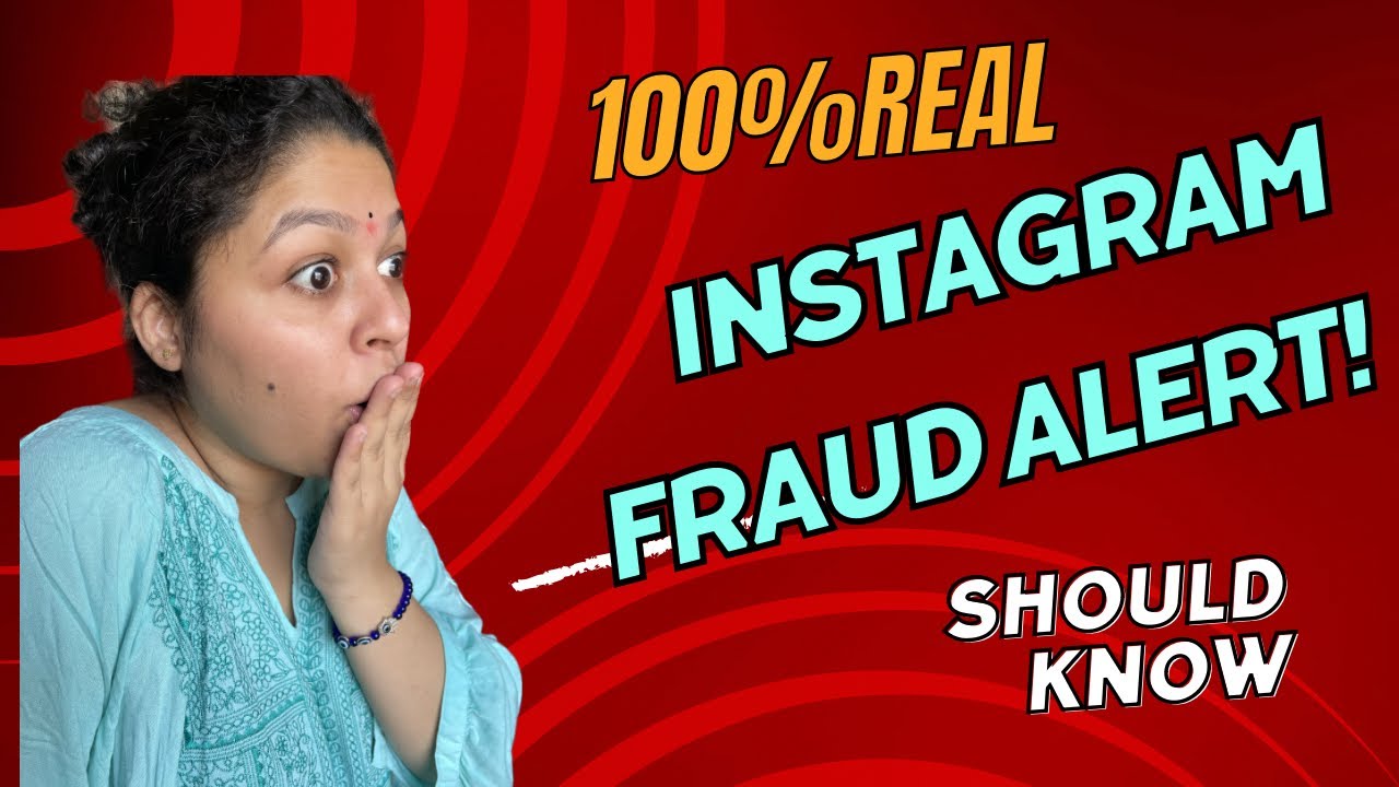 100% Real Instagram Fraud alert! - YouTube