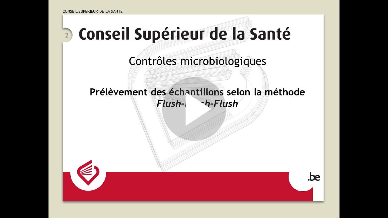 Prélèvement des échantillons selon la méthode Flush-Brush-Flush - YouTube