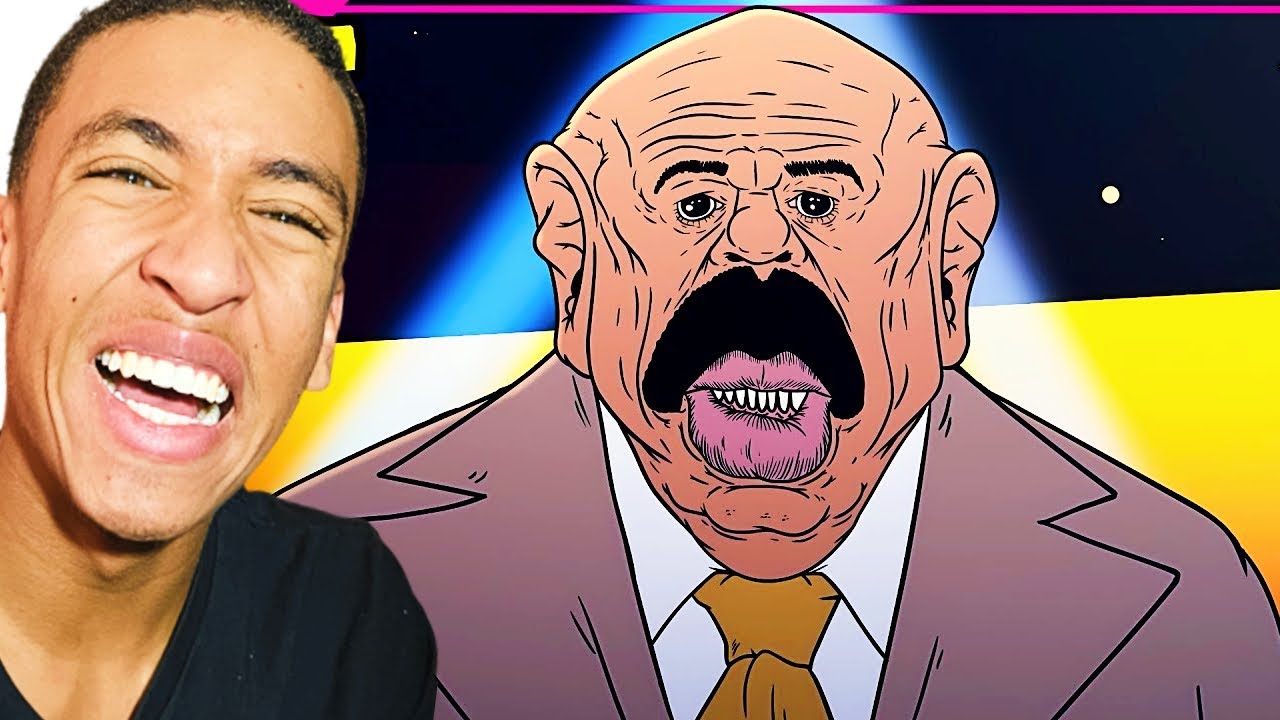 REACTING TO THE STEVE HARVEY STARE ANIMATION (MeatCanyon) - YouTube