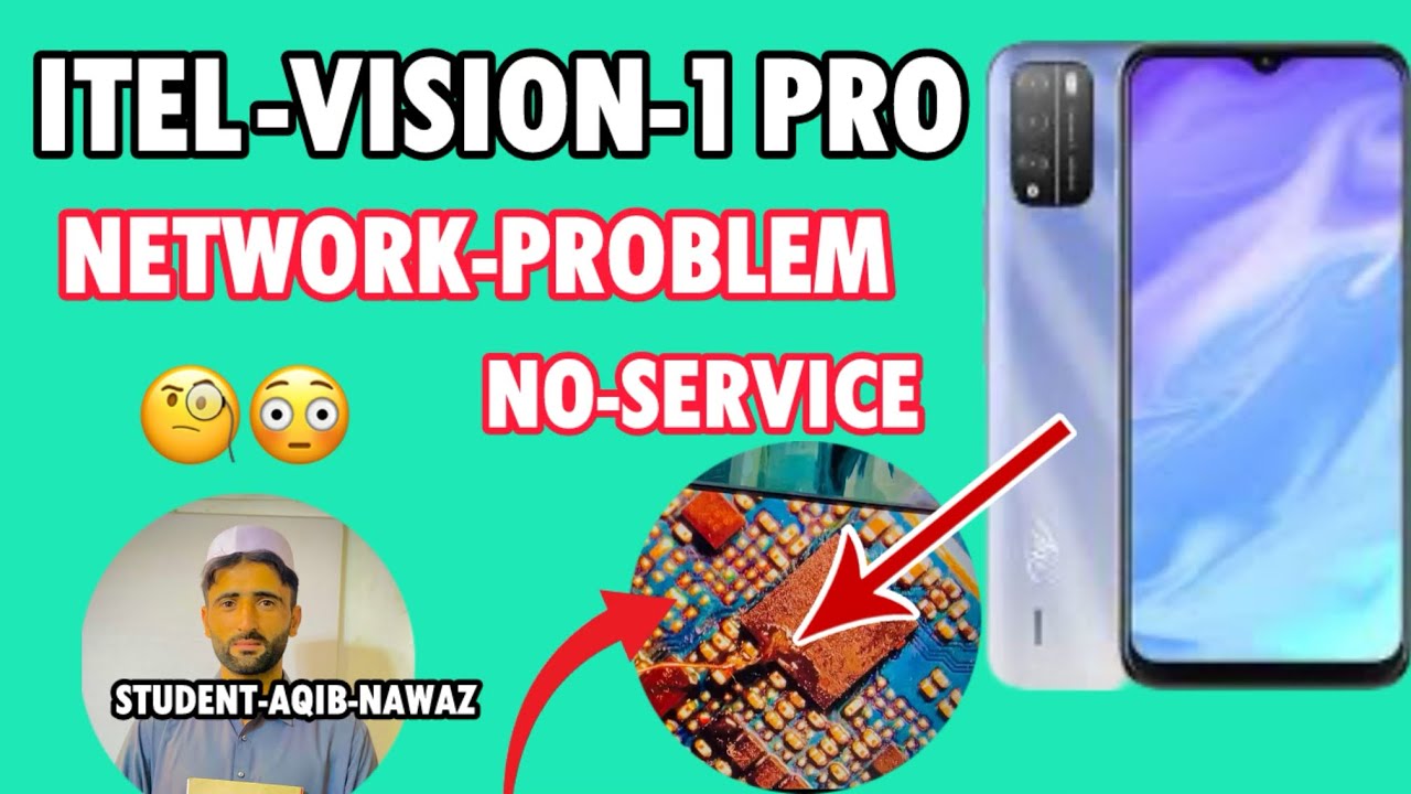 Itel Vision 1 Pro Network Problem No Service Problem Check Video Full ...