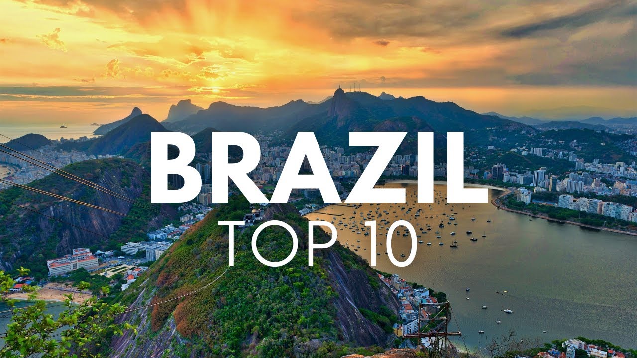 Top 10 BEST Places to Visit in Brazil - Travel Video - YouTube