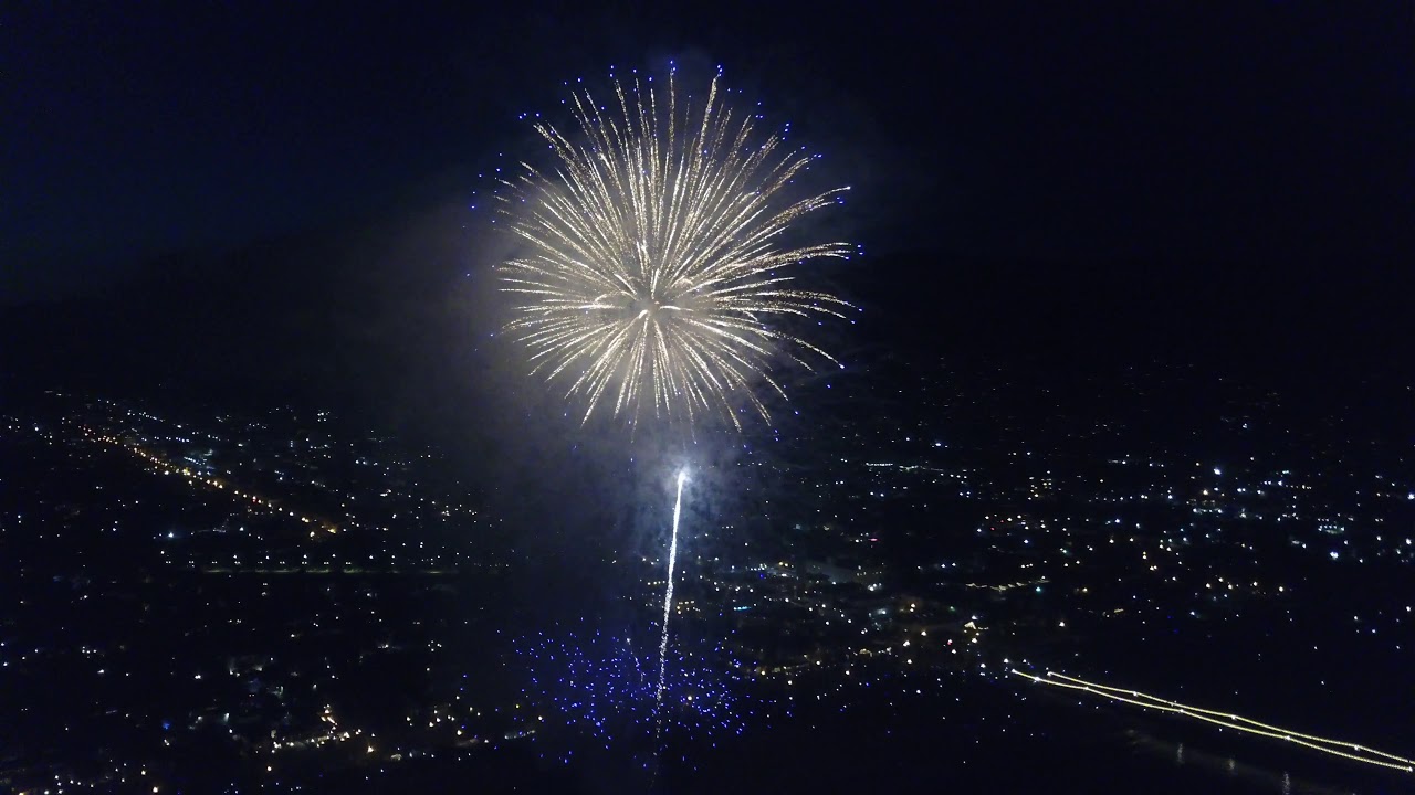 Santa Barbara July 4th, 2019 Fireworks | Drone | DJI Mavic Pro - YouTube