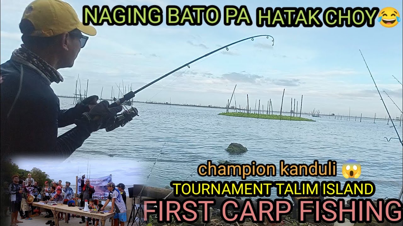 CHAMPION KANDULI 😱FISHING TOURNAMENT SA TALIM ISLAND ANG SAYA - YouTube