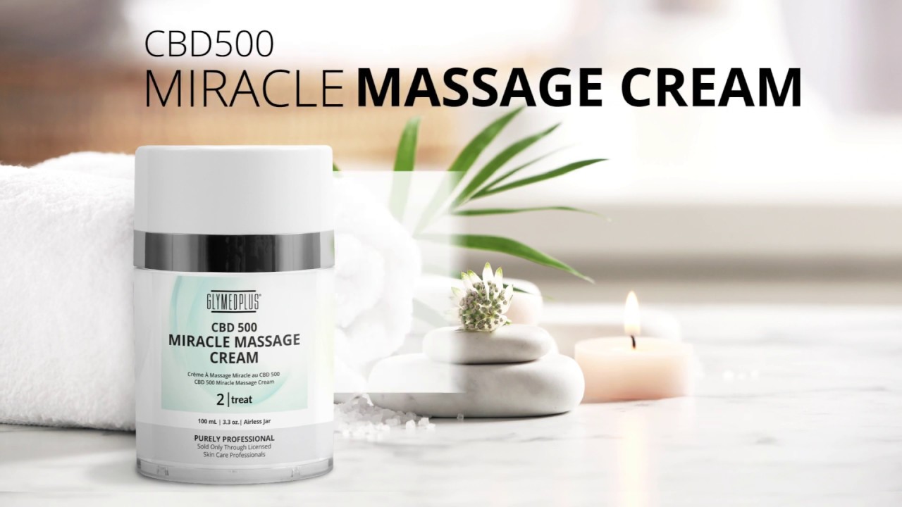 GlyMed Plus CBD 500 Miracle Massage Cream - YouTube