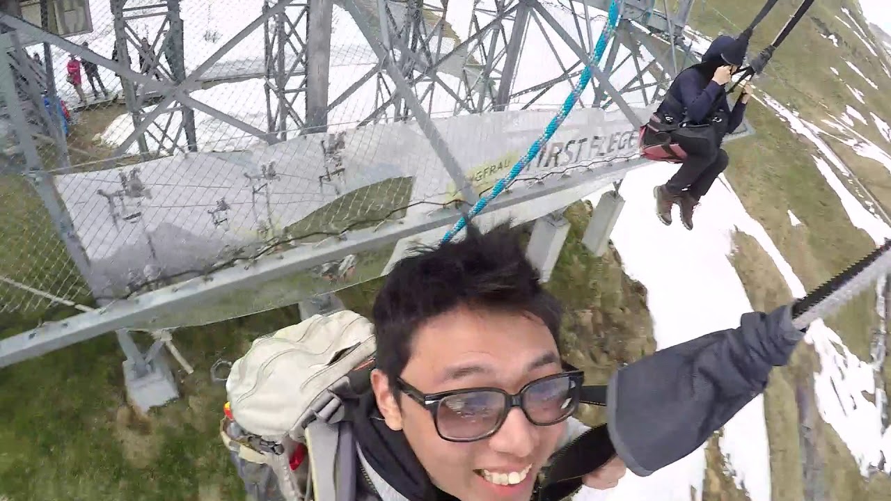 瑞士 Mt. First first flyer - YouTube