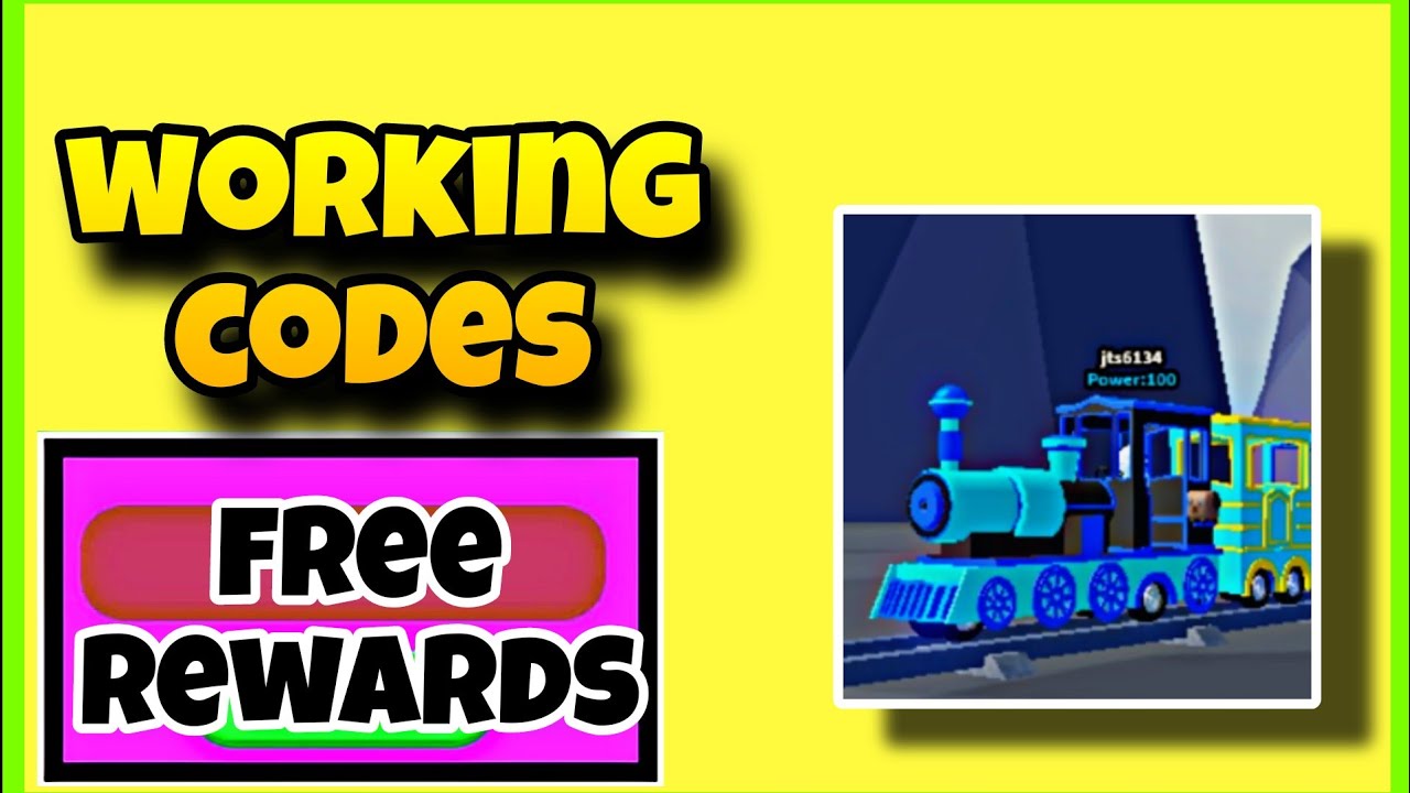 TRAIN RACE CODES *FREE REWARDS* ALL WORKING CODES ROBLOX TRAIN RACE ...