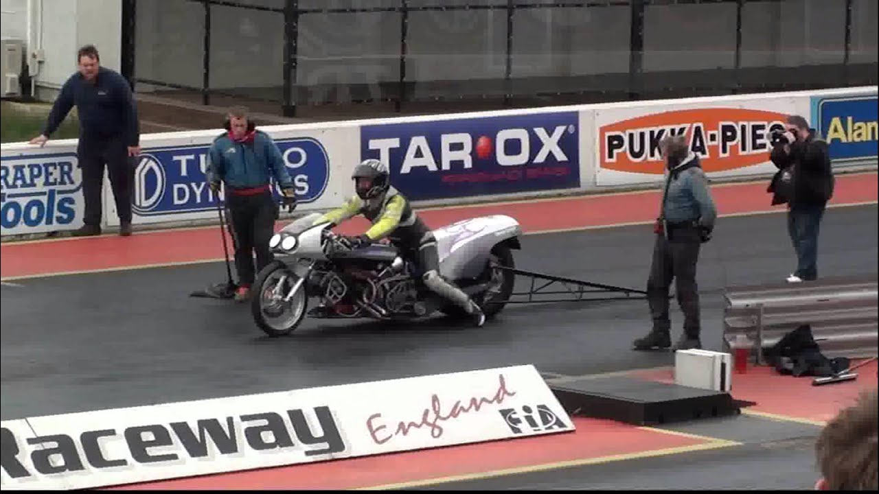 Superbike Drag Race Fail - 1/4 mile - YouTube