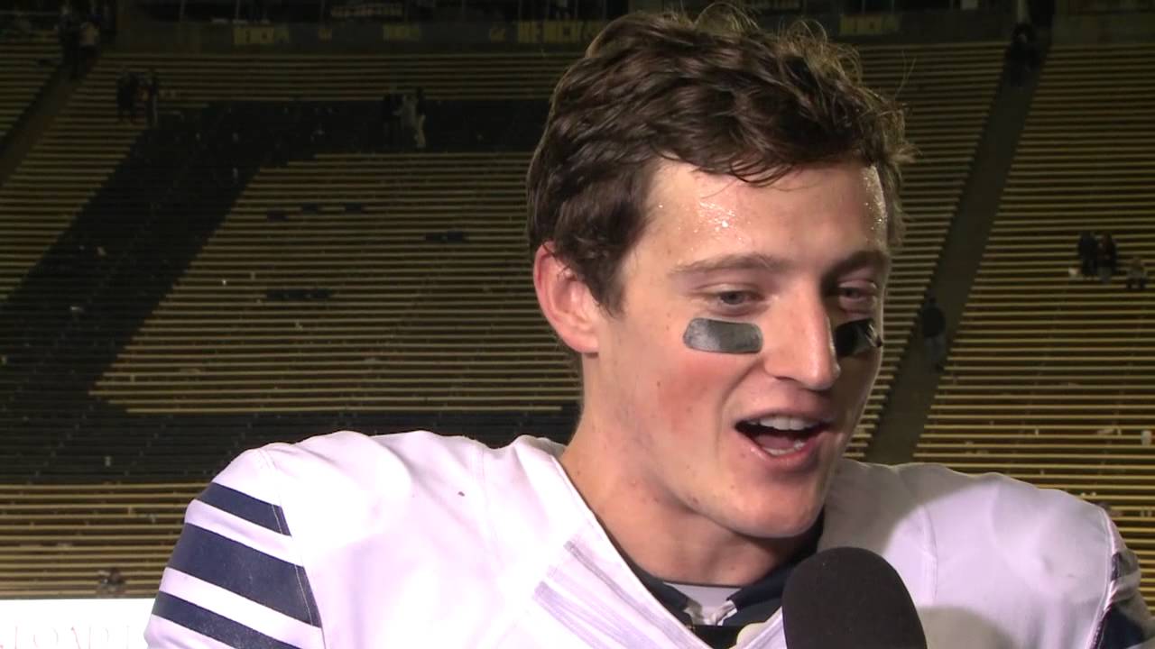 Christian Stewart Post-Game Interview vs Cal - YouTube