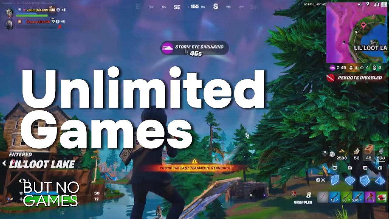 UNLIMITED GAMES - YouTube