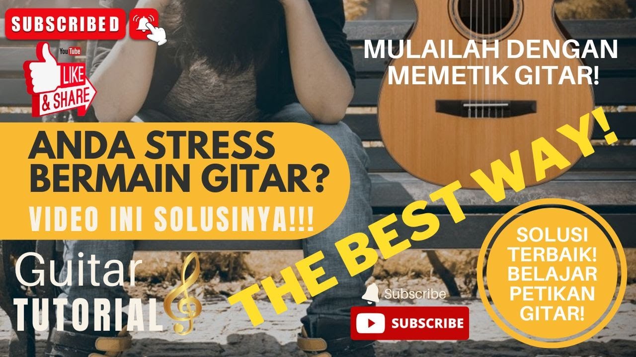 TUTORIAL GITAR-BELAJAR MAIN GITAR-RAHASIA BERMAIN GITAR - GUITAR ...