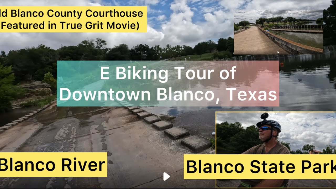 E Bike Tour of Downtown Blanco- Blanco State Park, Blanco River & Buggy ...