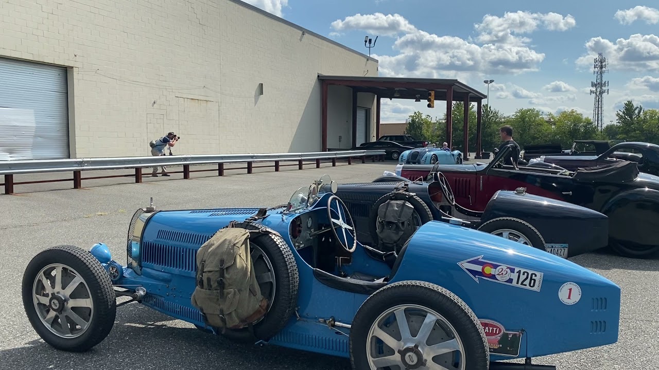 The Bugatti Tank with the American Bugatti Club - YouTube
