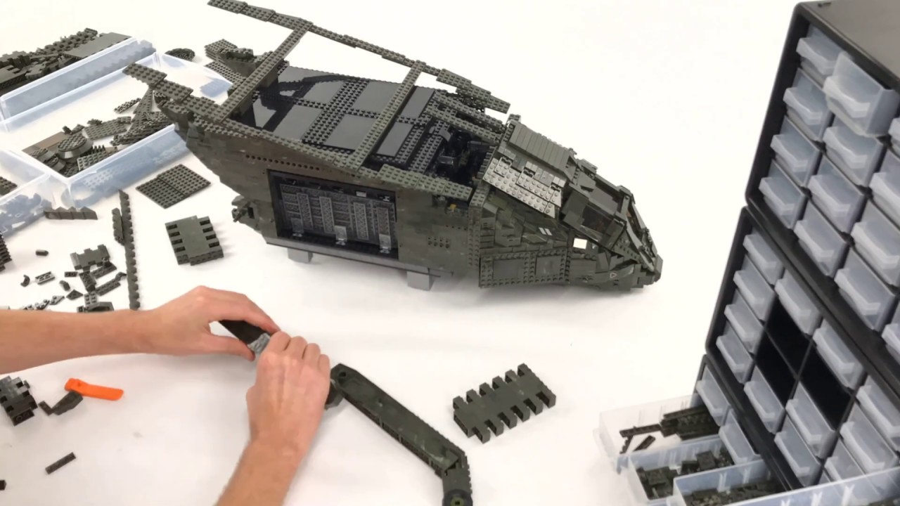 Halo Mega Construx ULTIMATE Pelican Dropship MOC Phase 3 SPEED BUILD ...