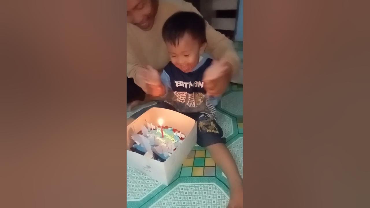 ulang tahun aa rey yang ke 3 tahun - YouTube