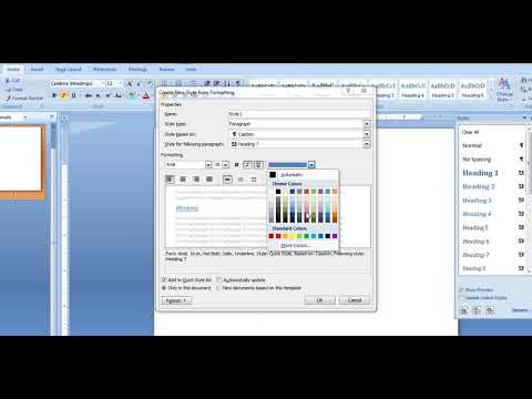 Class 4 (chapter -5 Working with styles and objects ) - YouTube