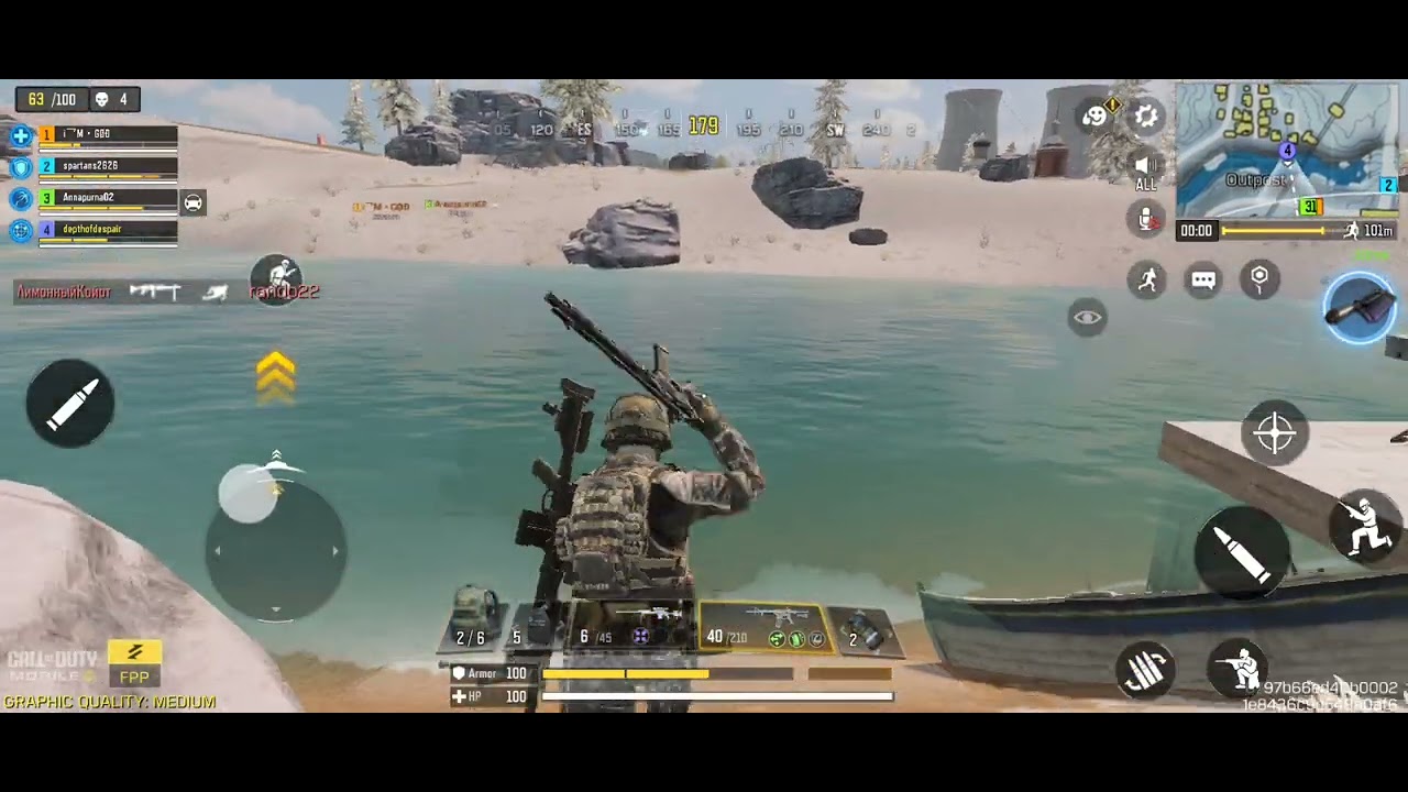 CODM battle royale ranked match snipe fight - YouTube