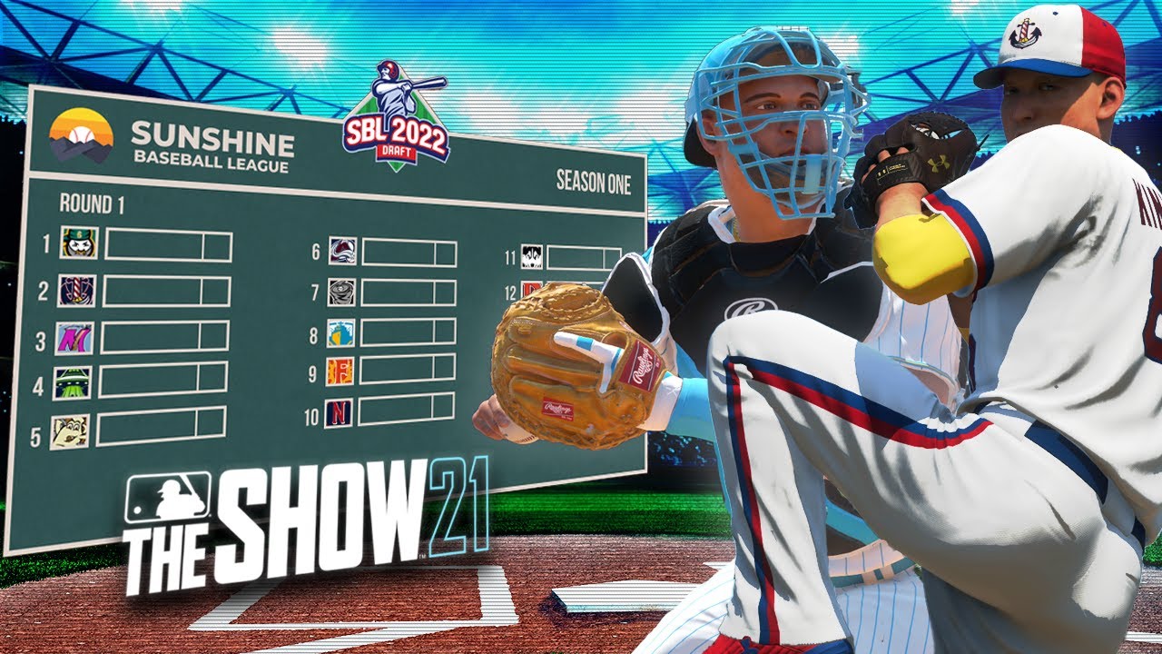 FICTIONAL FANTASY DRAFT on MLB The Show 21 | Sunshine Baseball League ...