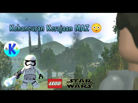 KEHANCURAN MAZ CASTLE | REY DI CULIK 😱😱 | STAR WARS THE FORCE AWAKEN #4 ...