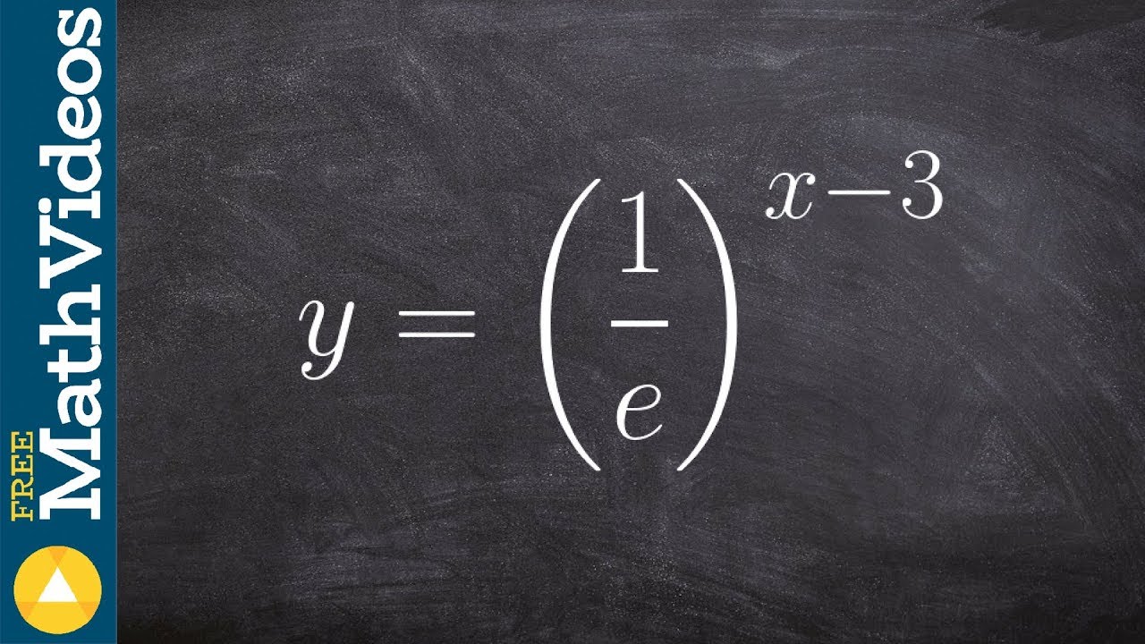 Take the derivative of exponential with negative power - YouTube