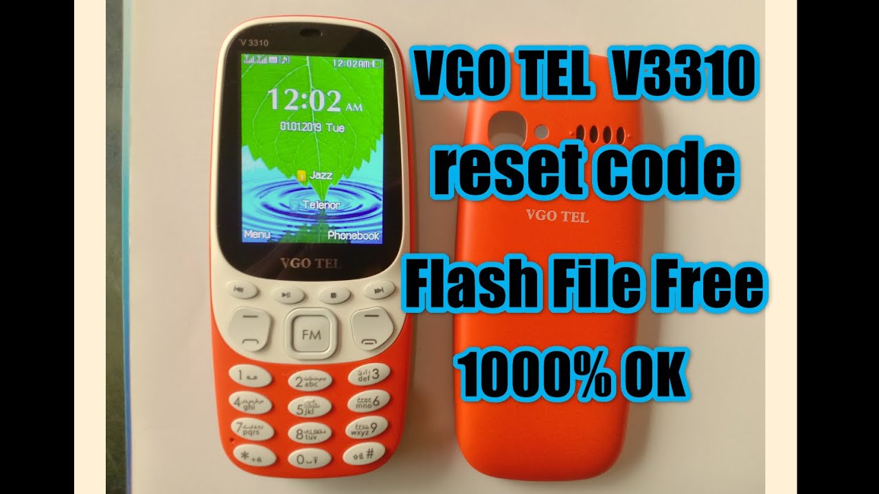 Vgo Tel V3310 Reset Code Flash File YouTube vgo-tel-v3310-reset-code-flash-file-youtube