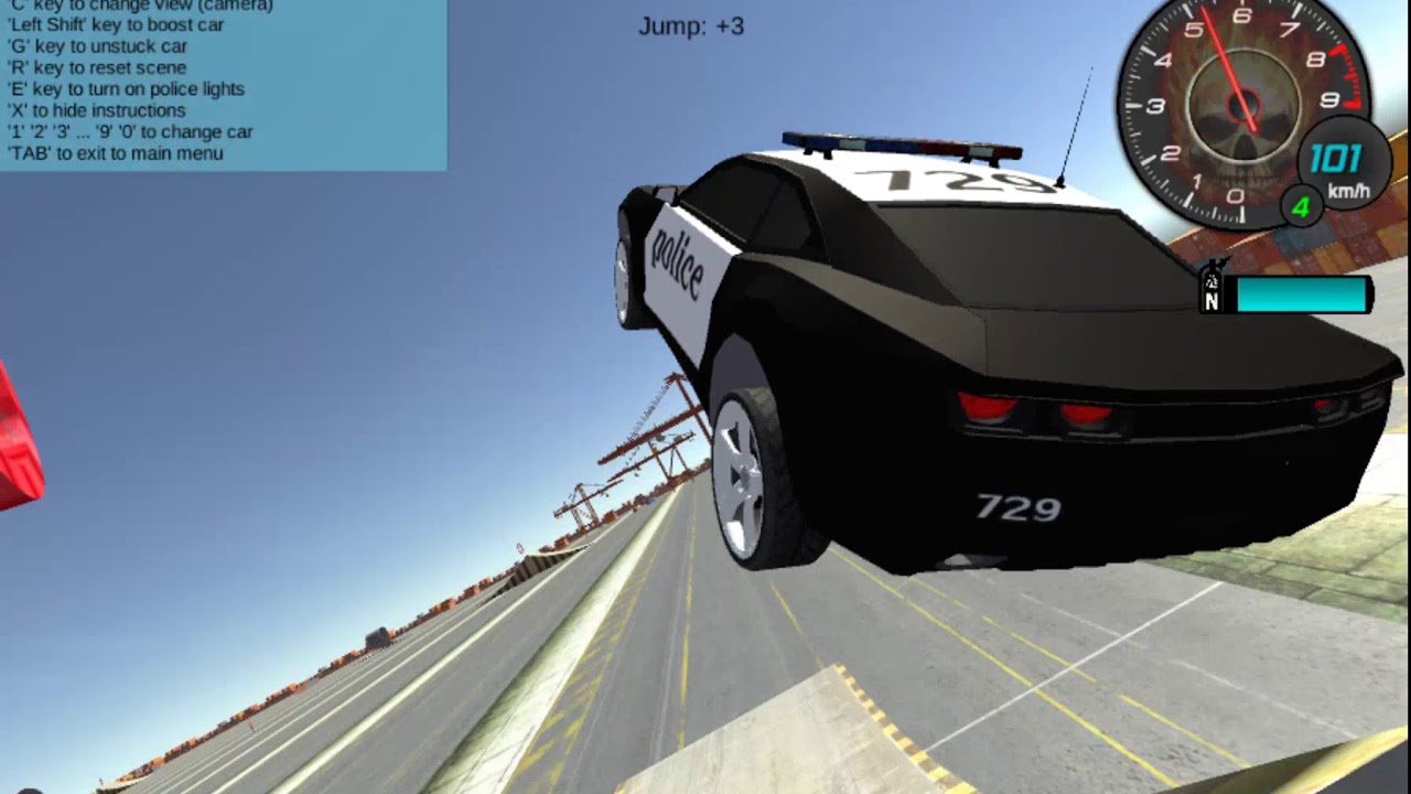 Julio Police Cars gameplay bestcrazygames - YouTube