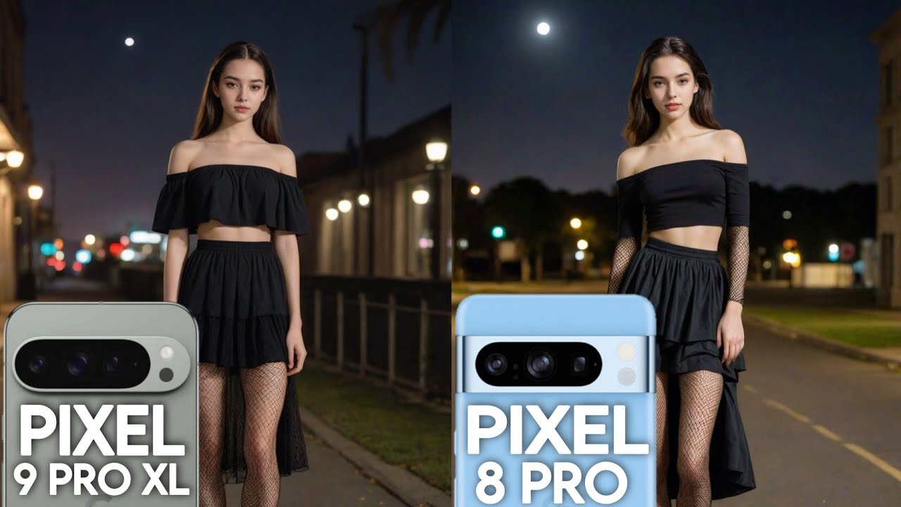 Google Pixel 9 Pro XL VS Google Pixel 8 Pro Night Mode Camera Test ...
