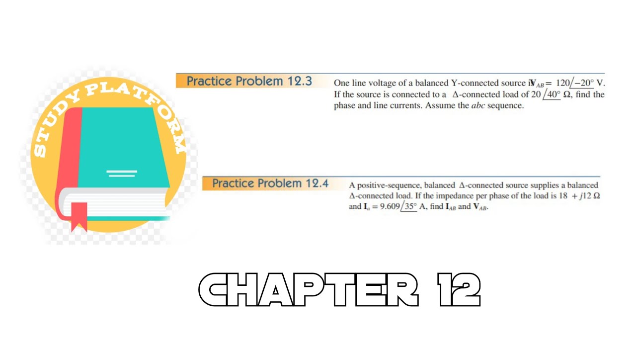 Wye to Delta | practice problem 12.3 | Chapter 12 | Fundamentals of electric circuit| Alexander ...