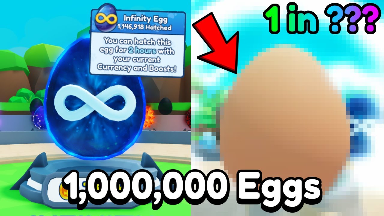 I Hatched 1,000,000 Eggs in Bubble Gum Simulator Infinity... This ...
