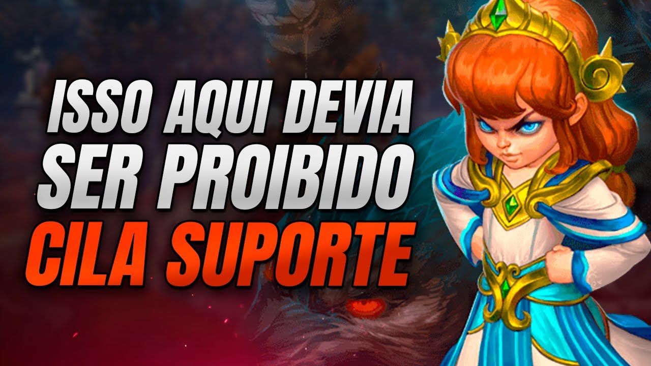CILA SUPORTE CONSEGUE TANKAR E DAR DANO PRA CARAMBA! SMITE 2 CONQUISTA ...