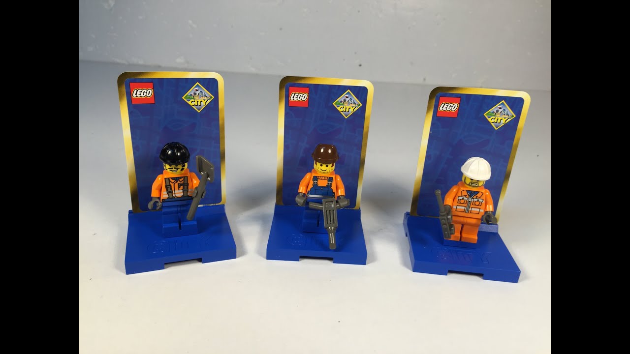 LEGO 3351 City Center Minifigures #2 Opening vintage 2000 set - YouTube