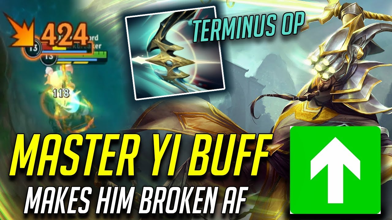 WILD RIFT MASTER YI BROKEN AF (HUGE BUFF ON 5.1) + NEW ITEM TERMINUS OP ...