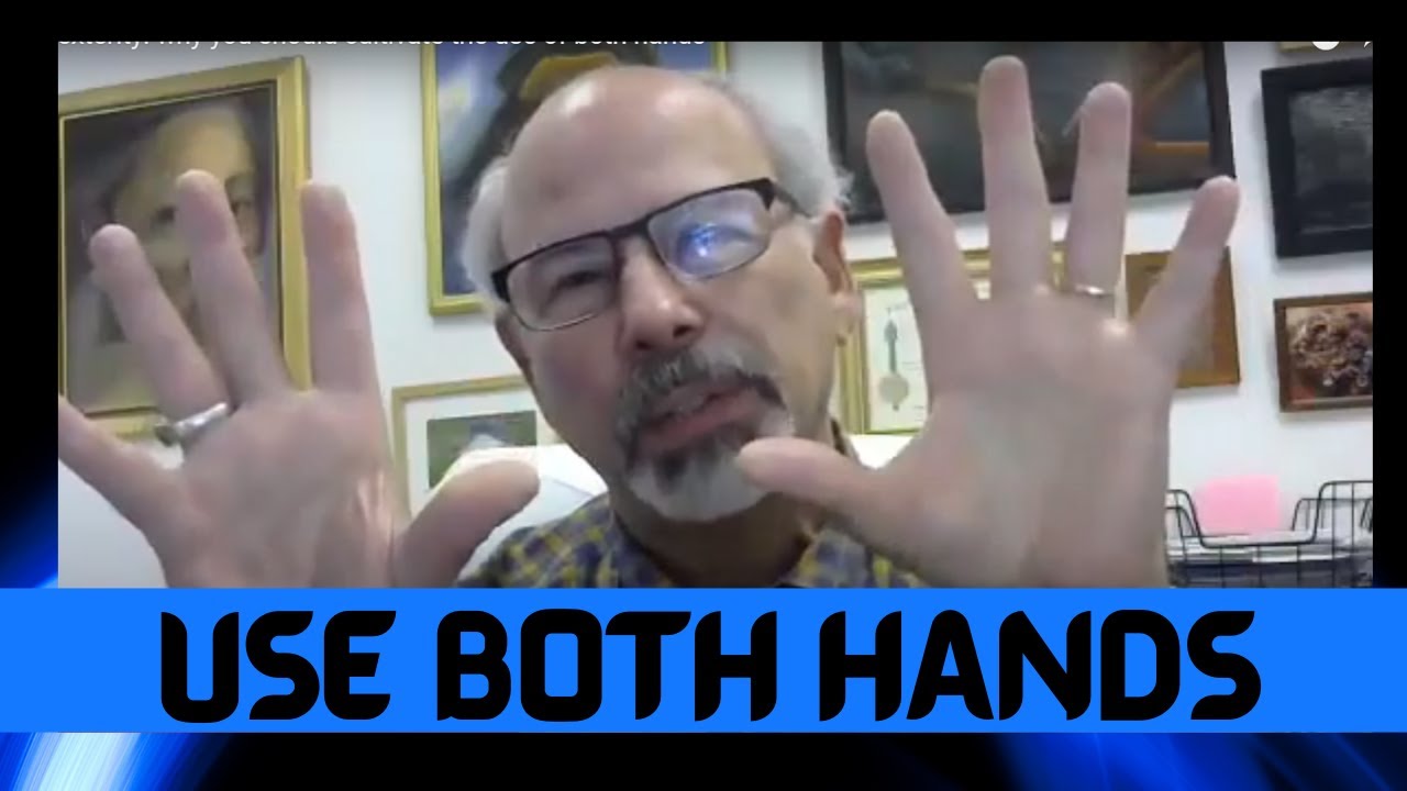 Learn to use both hands if you have RSI - YouTube