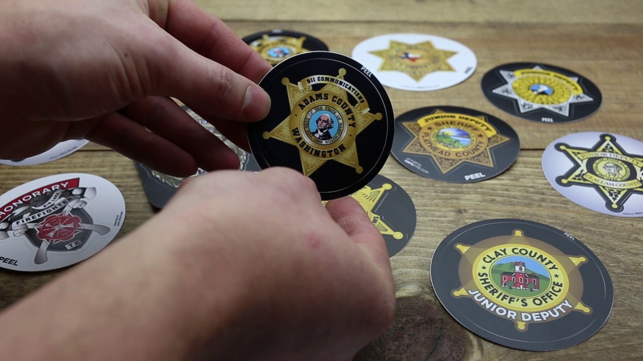 Junior Deputy Sheriff Stickers - YouTube
