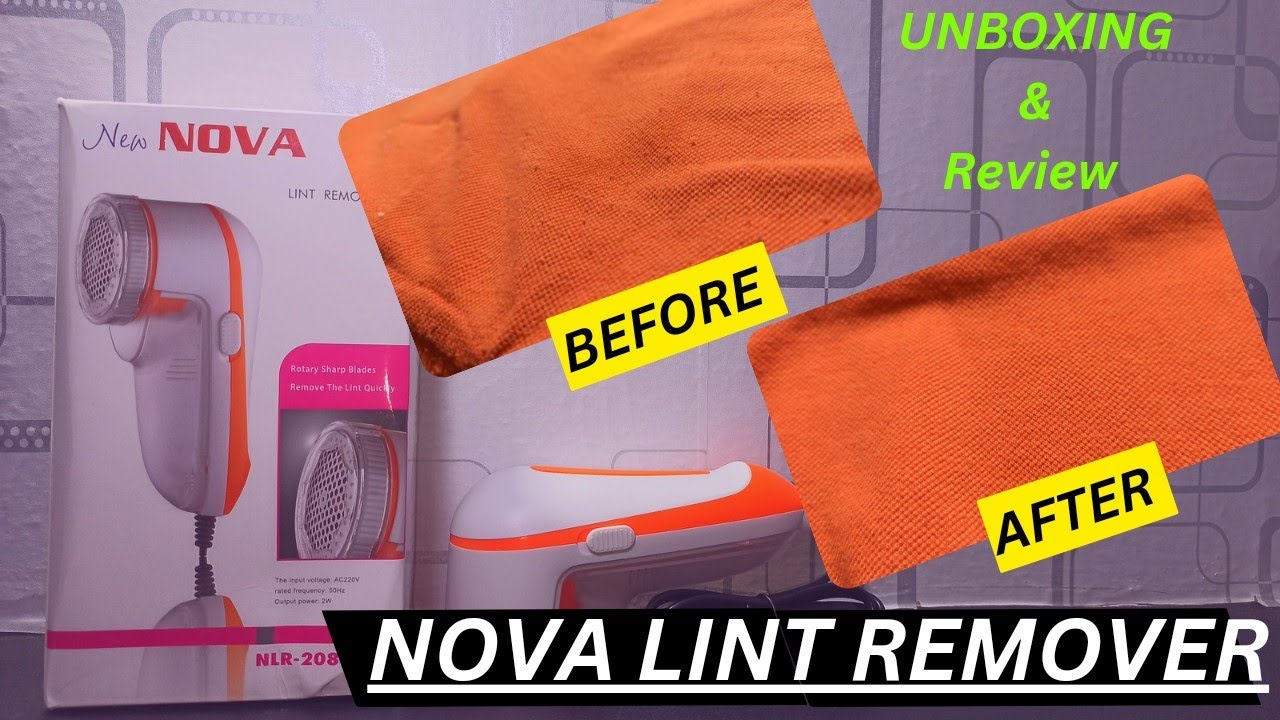 NOVA Lint Remover Products for Cloths⚡ 2023 best lint remover - YouTube