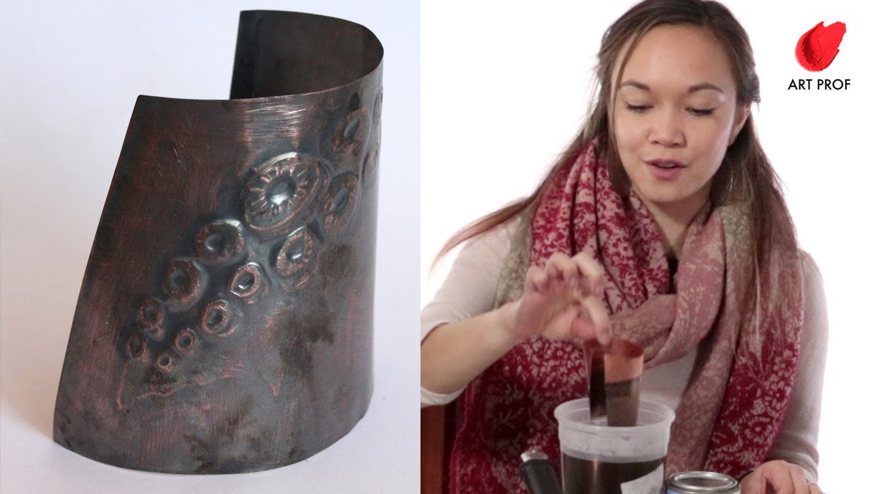 Basic Copper Tooling Demo: Embossing on Metal Step by Step for ...