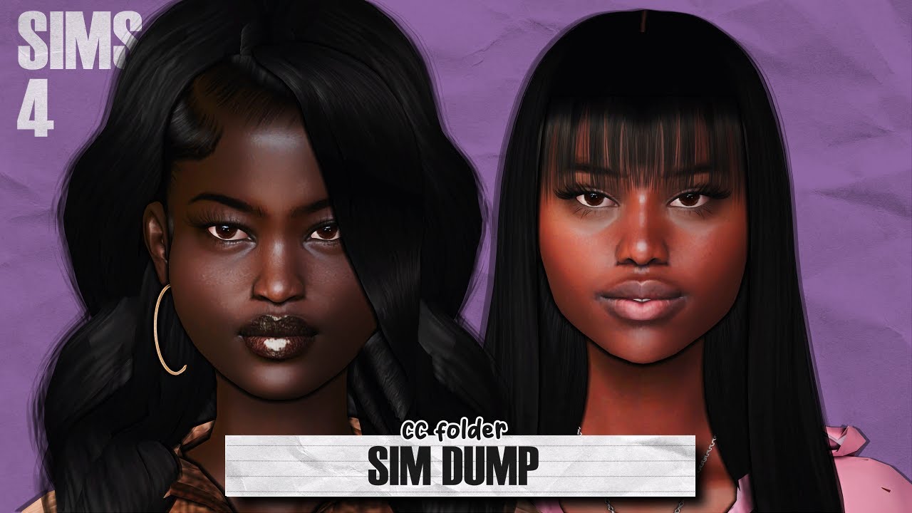 Urban Sim Dump 241 💅 + CC Folder & Sims Download | Sims 4 Create a Sim ...