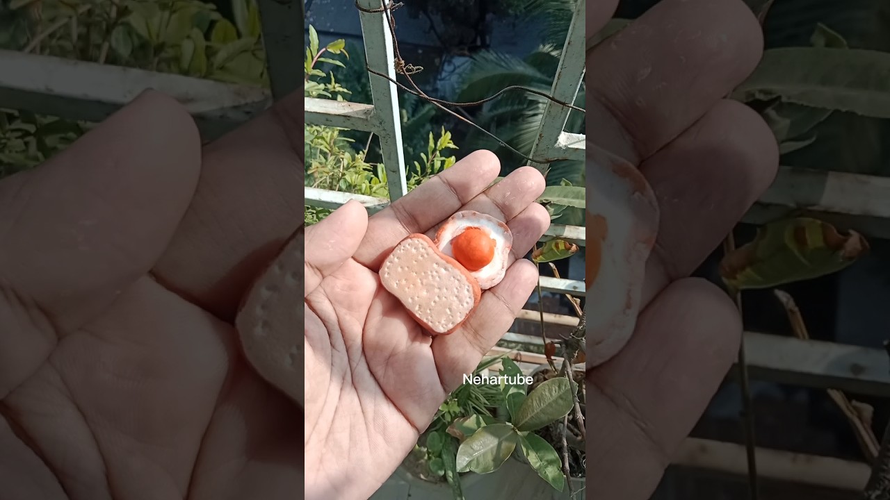 Clay bread slice diy / clay food / clay breakfast / super clay / clay ...