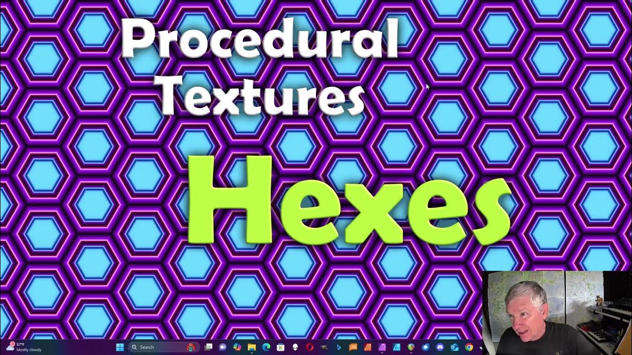 Hexagon Grid using Affinity Photo's Procedural Texture Filter - YouTube
