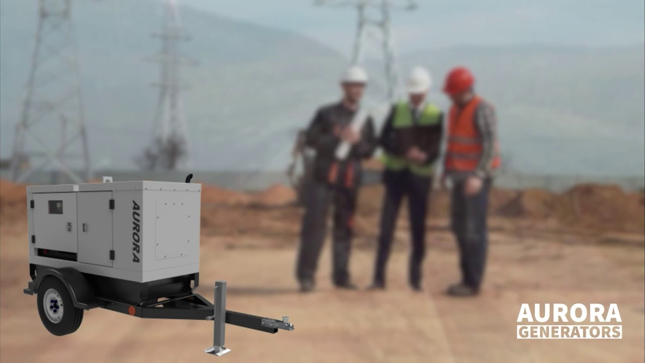 Portable Towable Generators | Mobile Generators - YouTube