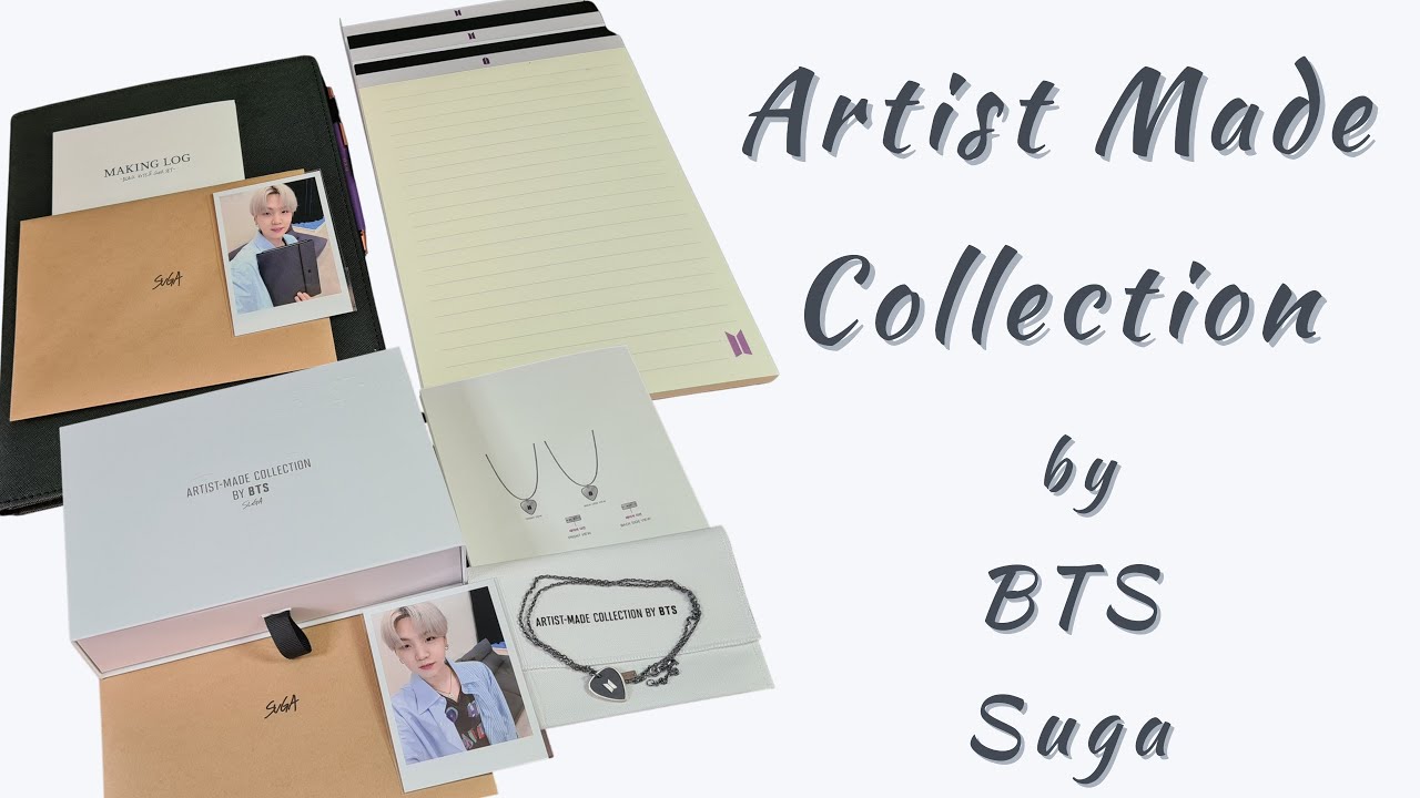 Artist Made Collection by BTS Suga - YouTube