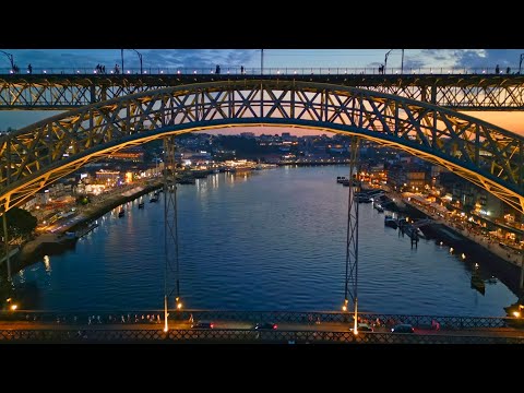 This Portuguese 🇵🇹 City Looks Unreal at Sunset | Porto by Drone [4K]