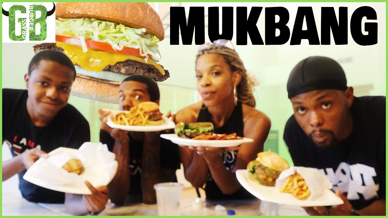 Family Mukbang - Grassburger Mukbang! + Who Are Our Favorite ...