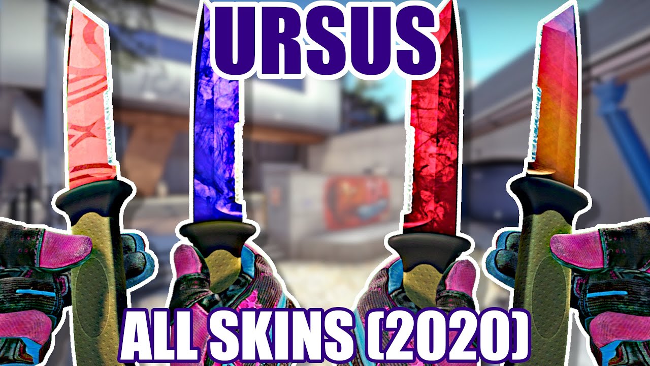 URSUS ALL SKINS (2020) ★ CS:GO Showcase - YouTube
