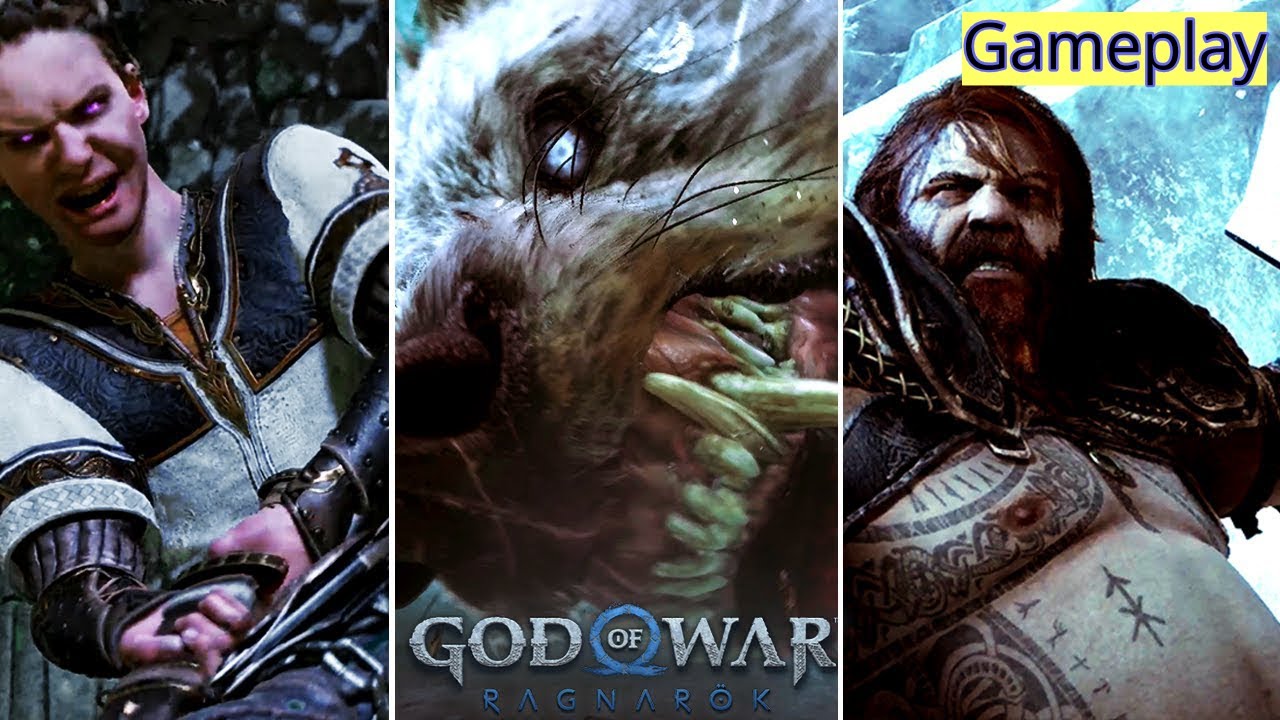 GOD OF WAR RAGNAROK - All Boss Fights - YouTube