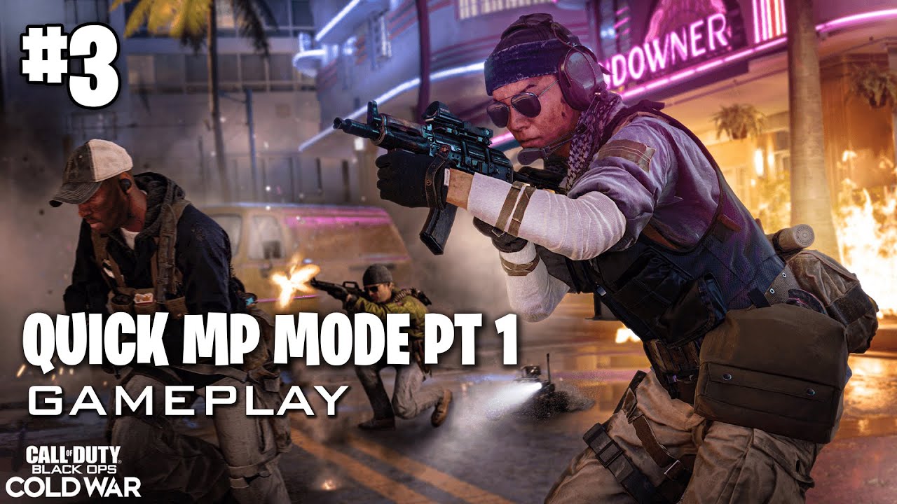 #3 Quick MP Mode Part 1 | Hardpoint | Control | Call Of Duty: Black Ops ...