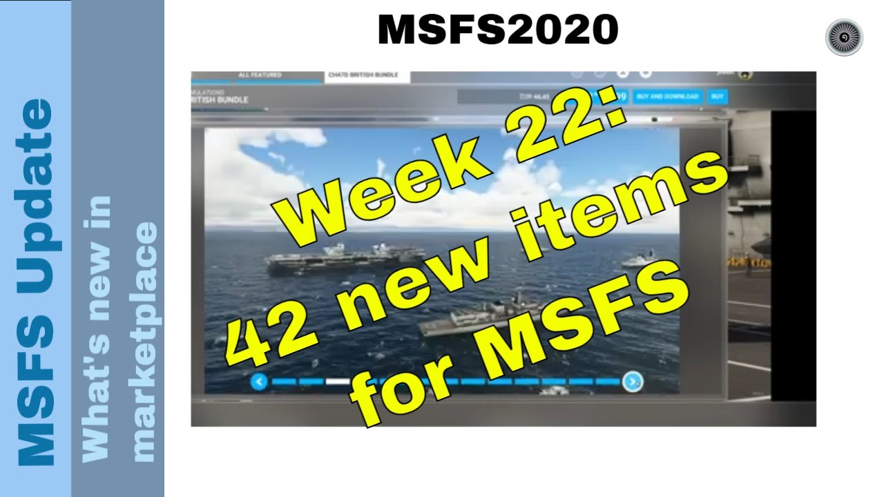 Flight Simulator 2020 - MSFS Update - What's new in the marketplace ...