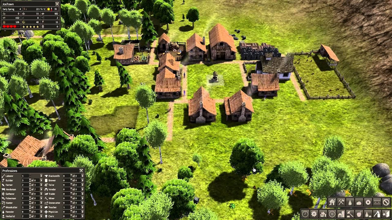 Banished part 3 - Where's the blacksmith - YouTube
